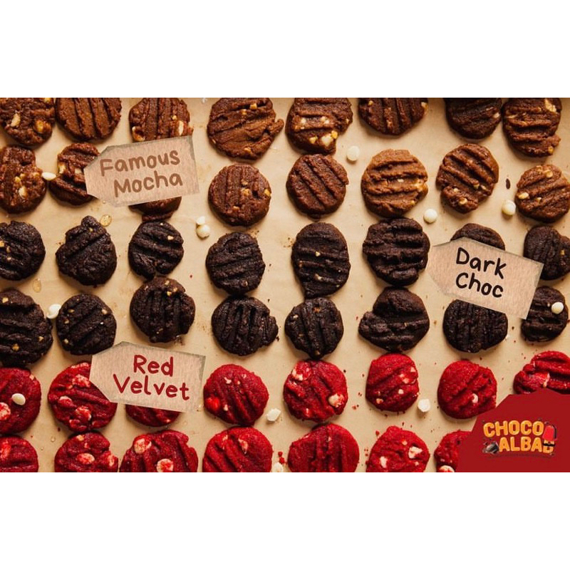 Dark Chocolate Cookies (Choco Albab) | Shopee Malaysia