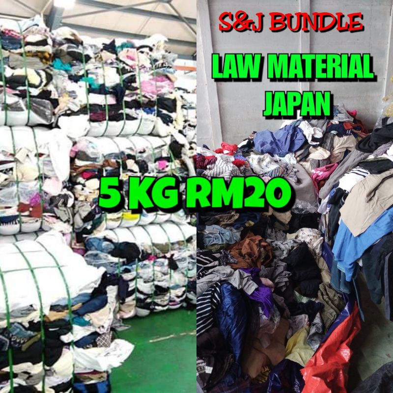 Bundle Clothes From Japan Gred A 5KG | Shopee Malaysia