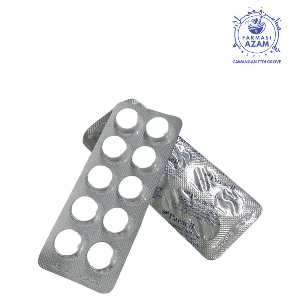 PARACIL PARACETAMOL 500MG TABLET 10'S | Shopee Malaysia
