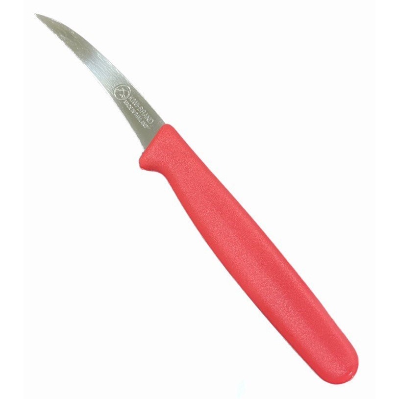 Kiwi 3" Carving Knife Red Plastic Handle Fruit Carving Knife Original ...