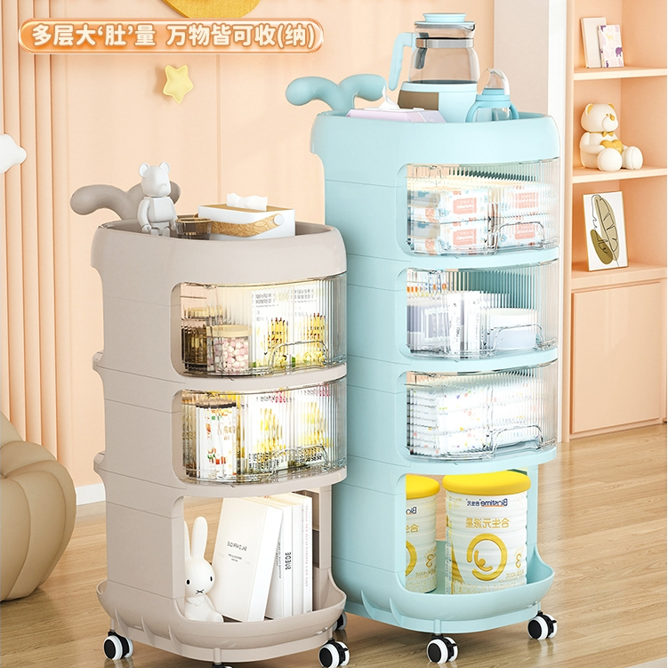 Yeya baby products storage rack drawer trolley snack cabinet storage ...