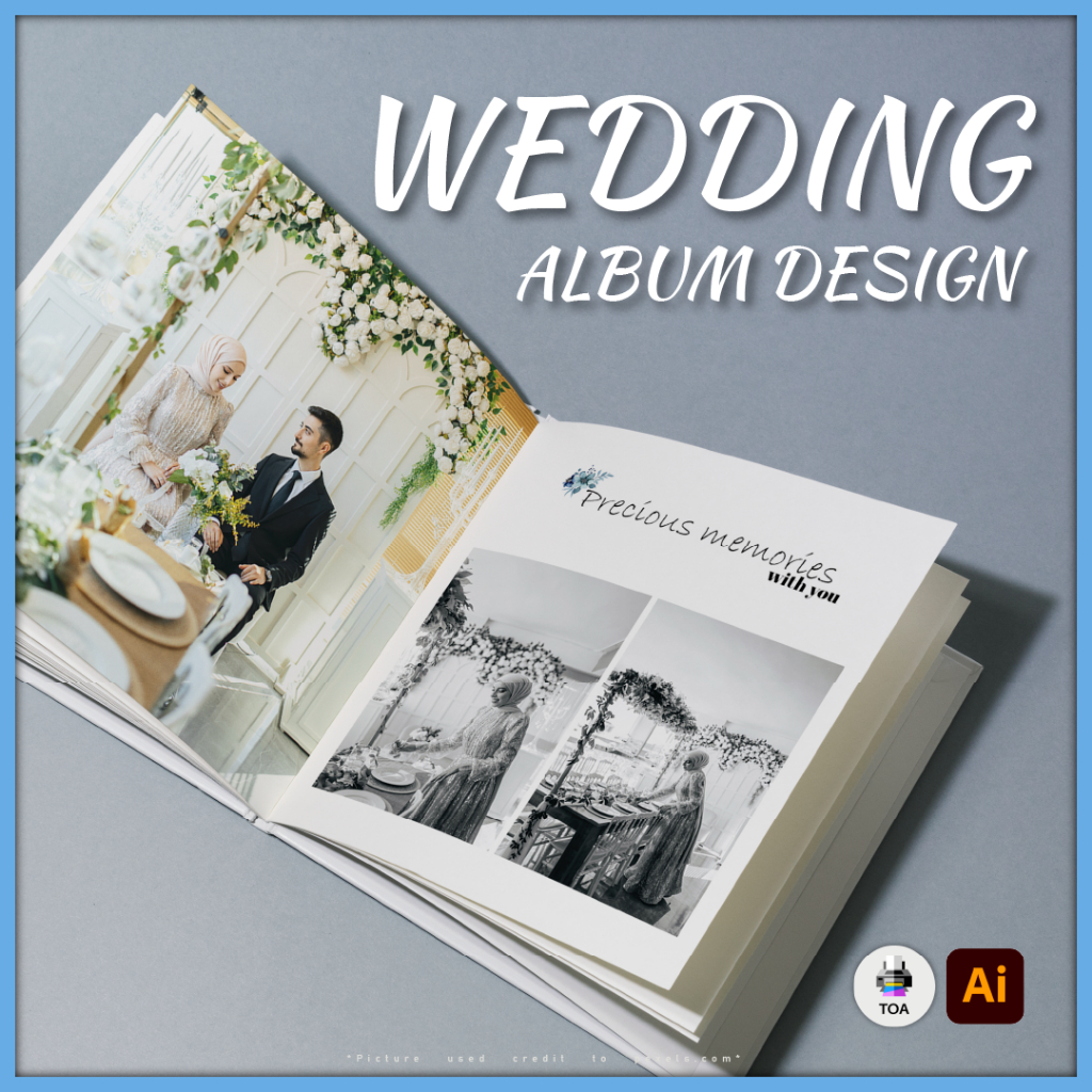 𝐓𝐎𝐀 𝐒𝐓𝐔𝐃𝐈𝐎 Wedding Album Custom Design - Album Kahwin | Shopee Malaysia