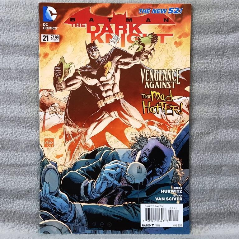Batman: The Dark Knight #21 (DC Comics) Ethan Van Sciver, Gregg Hurwitz ...