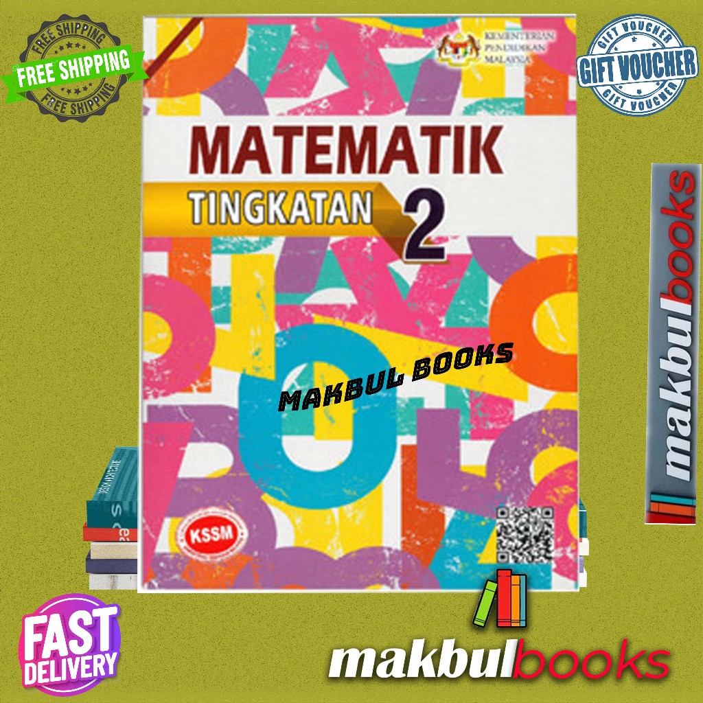 BUKU TEKS MATEMATIK TINGKATAN 2 KSSM | Shopee Malaysia