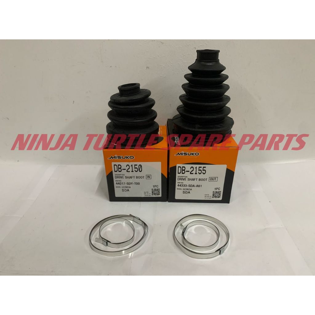HONDA ACCORD SDA Drive Shaft Boot Cover ( INNER & OUTER )MISUKO JAPAN ...