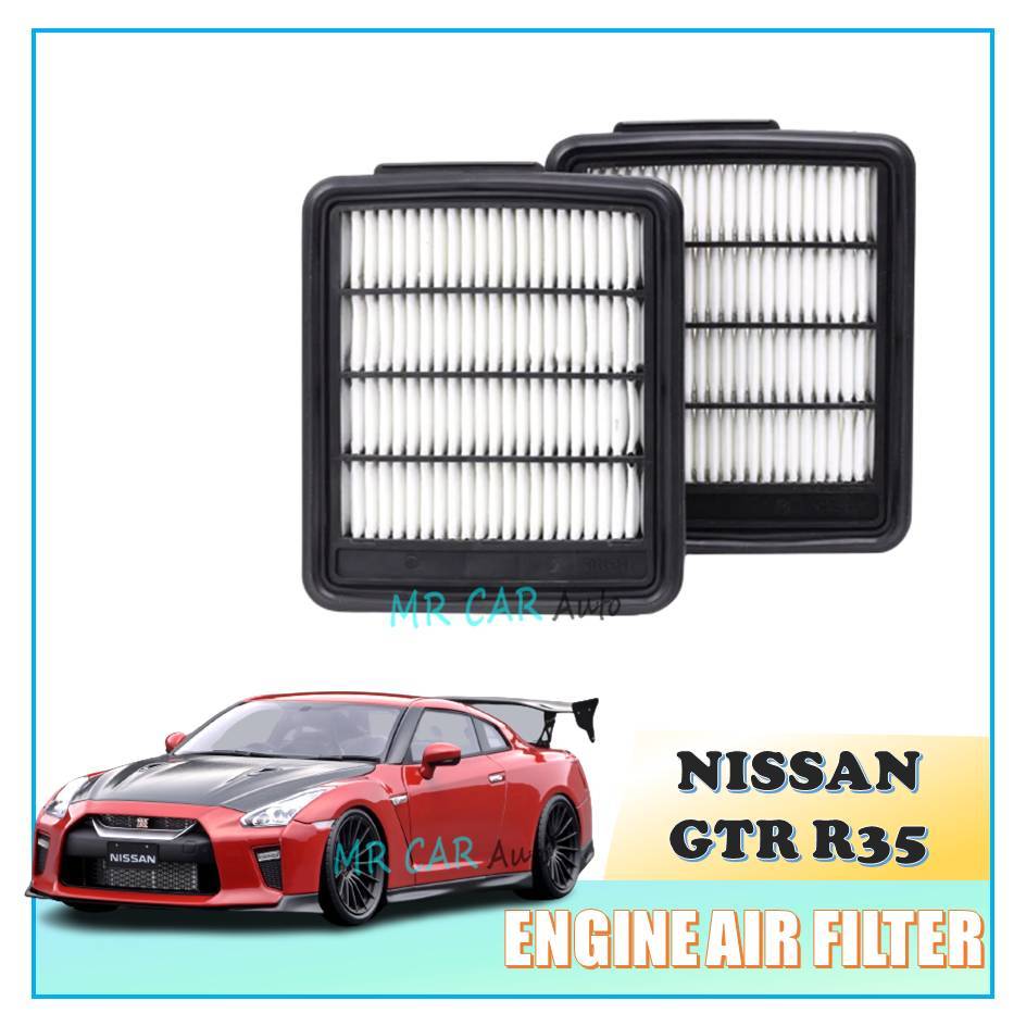 NISSAN SKYLINE GTR R35 ENGINE AIR FILTER (OEM) | Shopee Malaysia