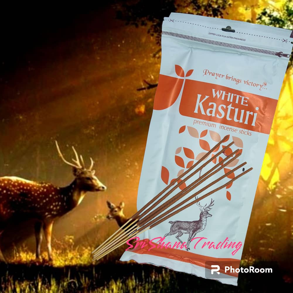 KF WHITE KASTURI INCENSE STICKS / BUKHOOR KIJANG PUTIH / SETANGGI ...