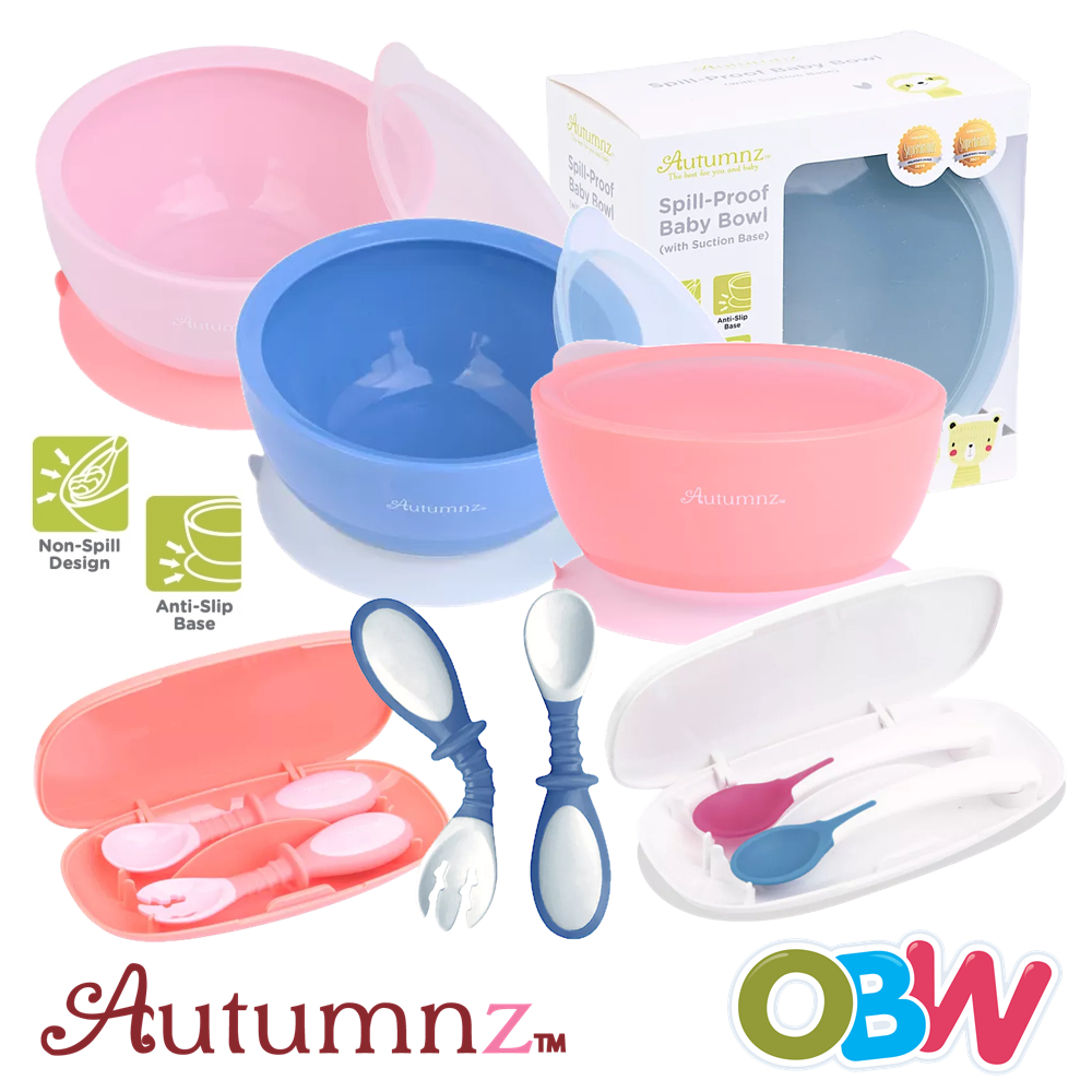 Autumnz Tableware Bendable Spoon and Fork Set | Spill Proof Baby ...