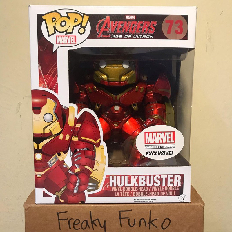 Funko pop Marvel - Hulkbuster (Marvel collector corps exclusive ...