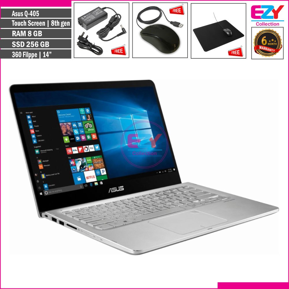 👉 Brand ASUS - Q405👈 😮TOUCH SCREEN 2 in 1 | Shopee Malaysia