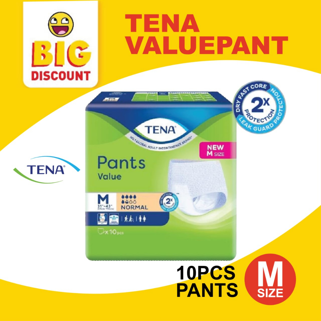 (READY STOCK) TENA Pants Value Adult Diaper / PANT (M/L/XL) | Shopee Malaysia