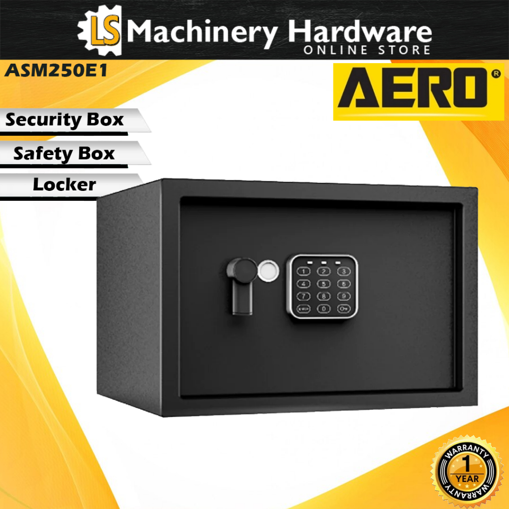 AERO ASM250E1 Security Box / Safety Box / Locker - 1 Year Warrarty ...