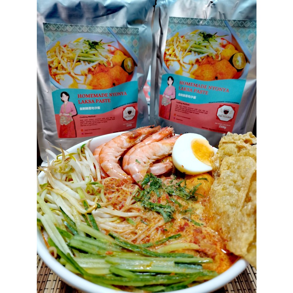 Homemade Nyonya Laksa Paste (250g) | Shopee Malaysia