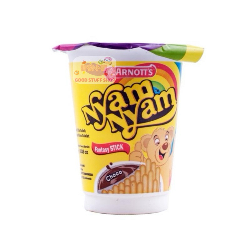 Nyam Nyam Rice Crispy Choco/Fantasy Stick Choco Snack(18g) | Shopee ...