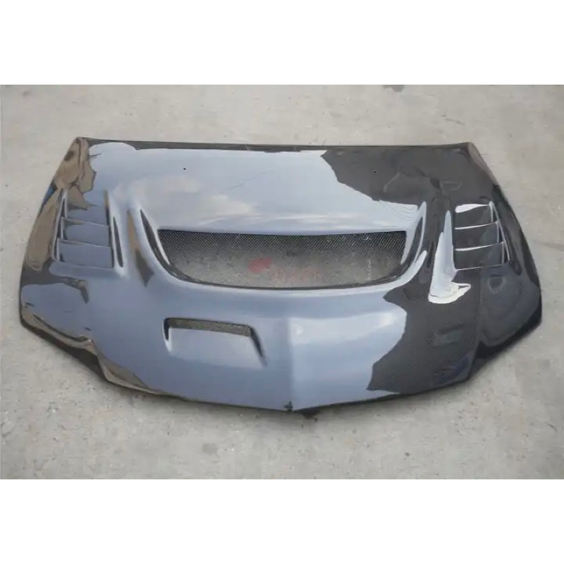 Mitsubishi Evo 7 8 9 C west front bumper bonnet bonnet hood canard ...