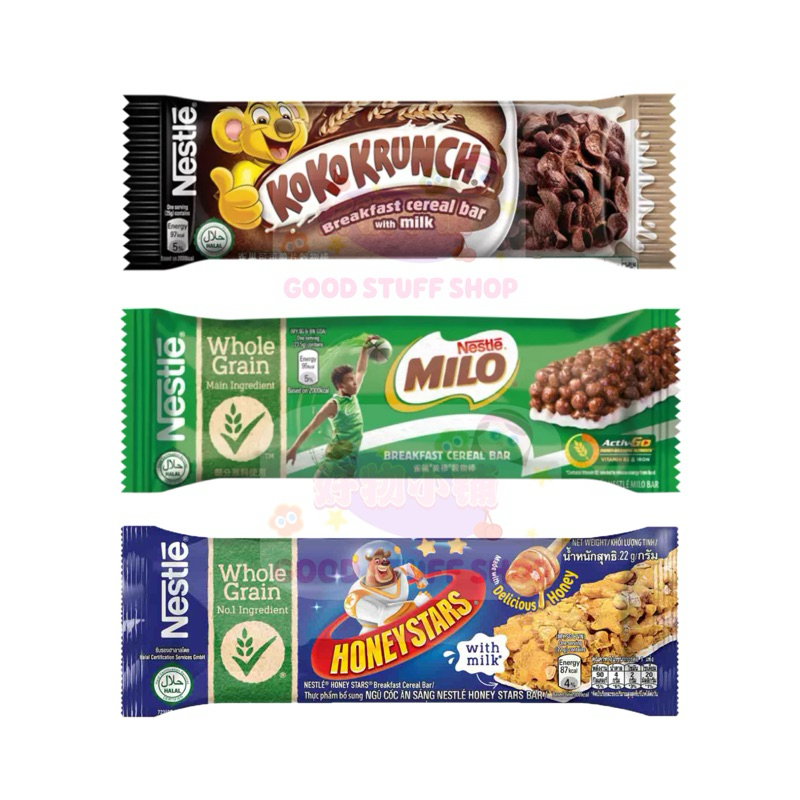 Nestle Koko Krunch/Milo/Honey Star Cereal Bar(25g) | Shopee Malaysia