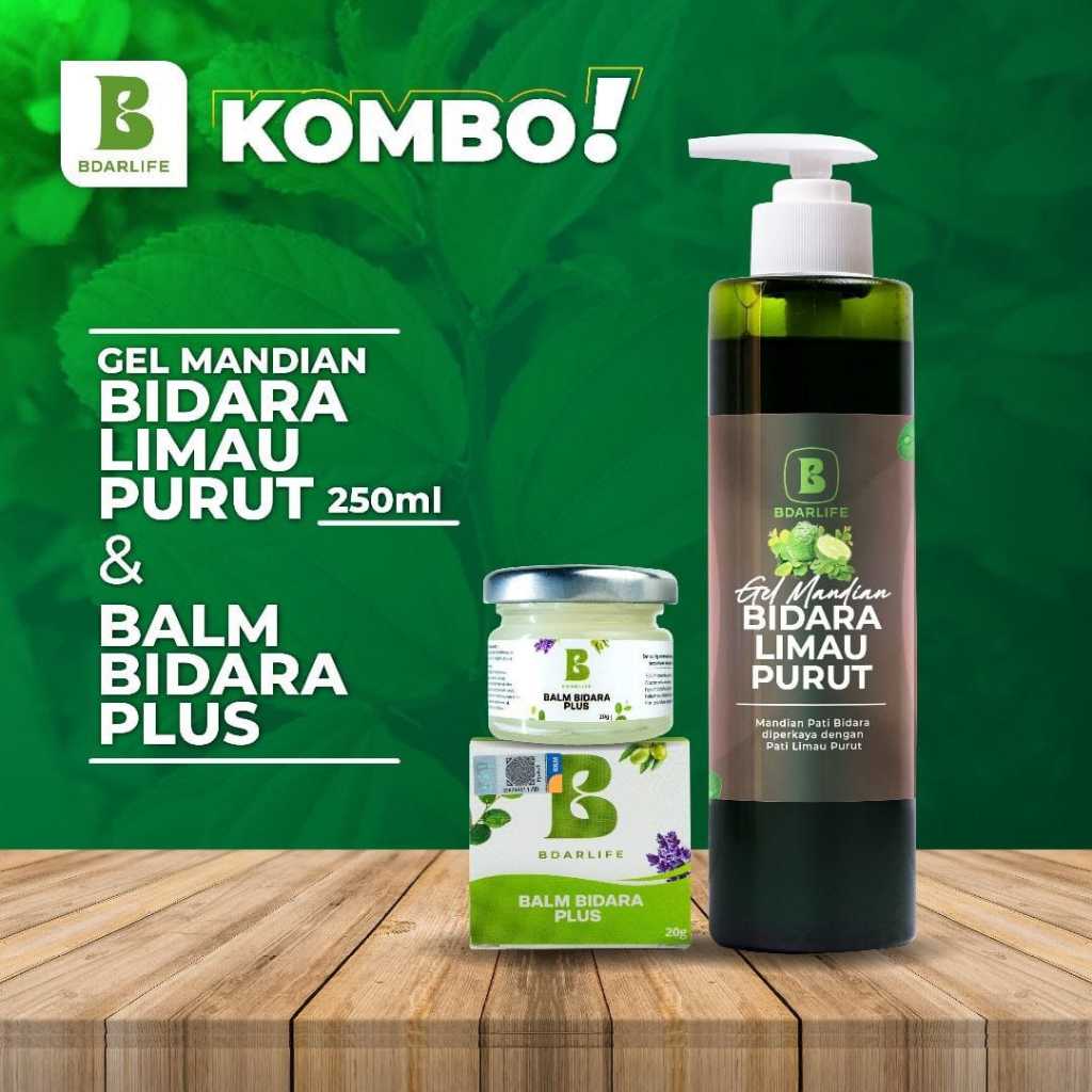Bdarlife Balm Bidara 20g + Gel Mandian Bidara Limau Purut 250ml ...