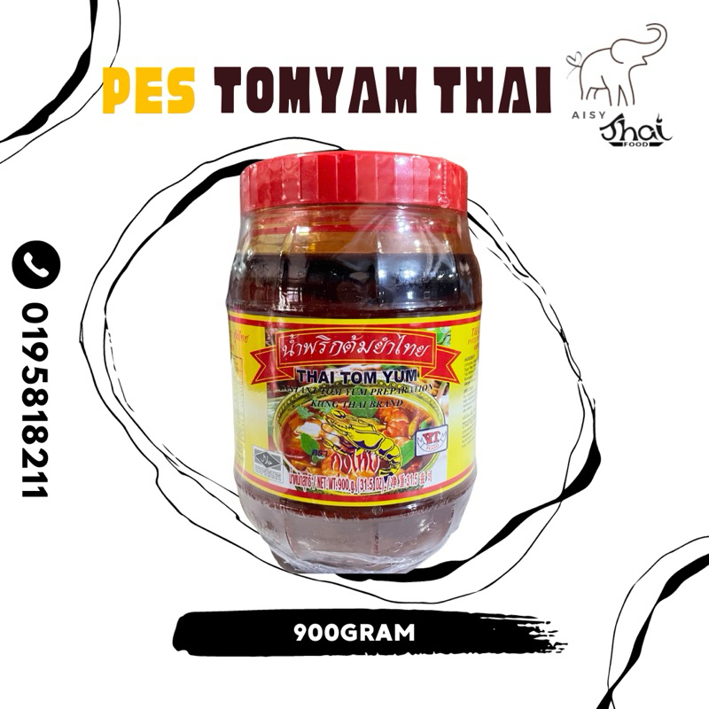 Pes Tomyam Thai tudung Merah 900g pes tomyam udang | Shopee Malaysia