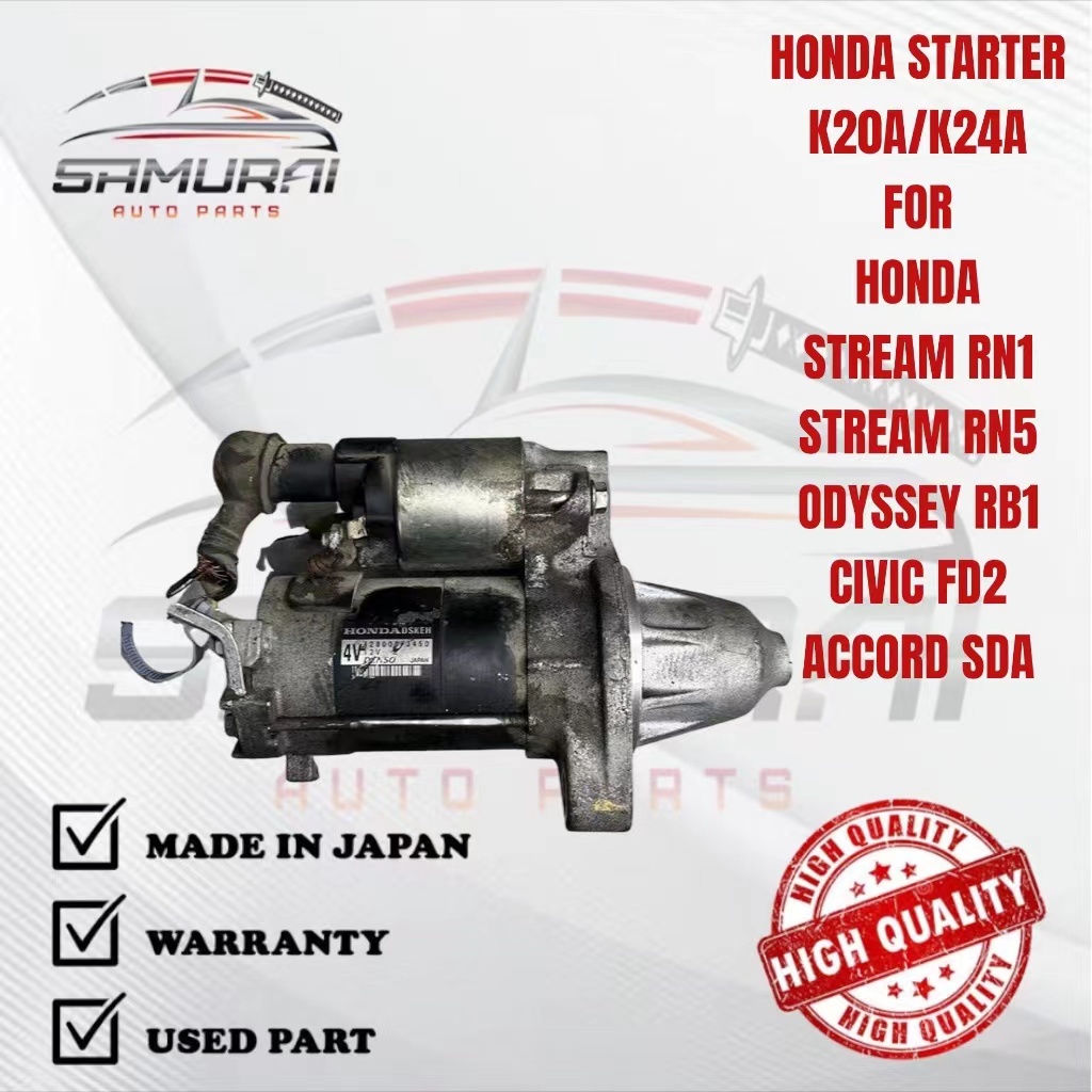 Honda Stream RN1-RN5/Civic FD2/Honda Odyssey RB1/Accord SDA Starter For ...