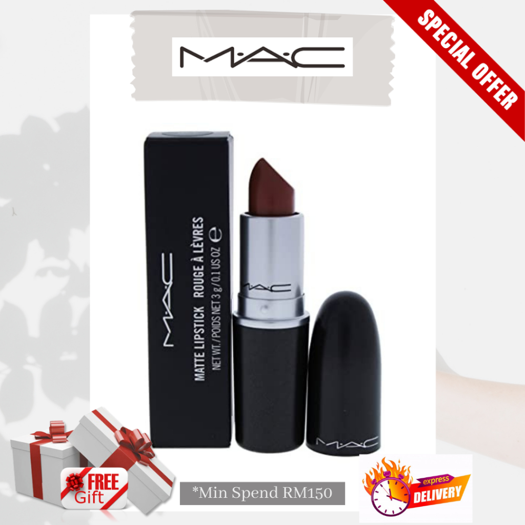 MAC LIPSTICK - HEROINE 3G | Shopee Malaysia