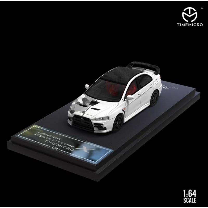 Time Micro Mitsubishi Lancer Evolution X Evo 10 White & Camouflage ...