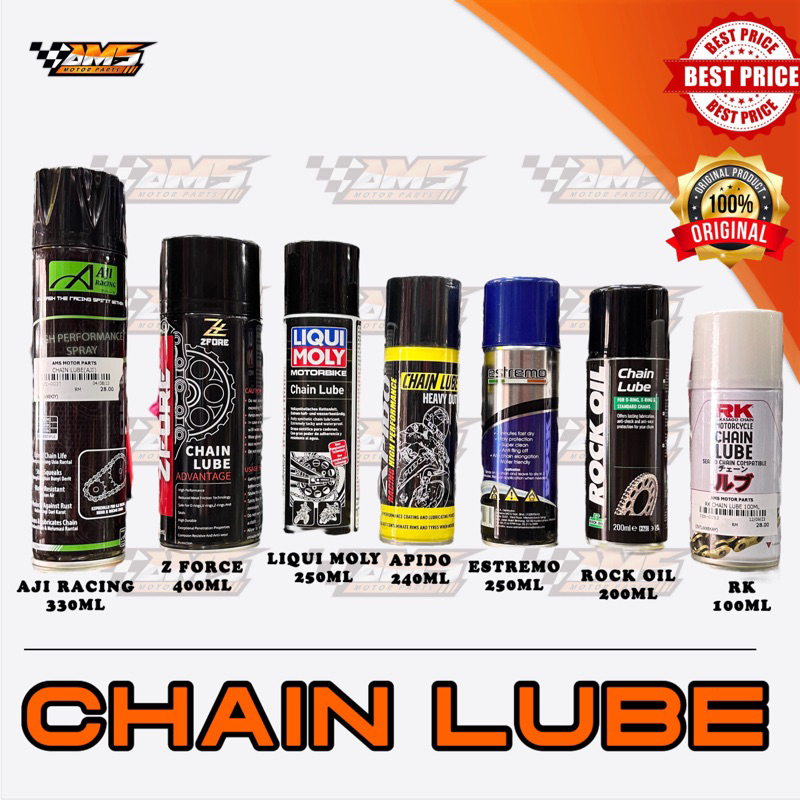UNIVERSAL MOTORCYCLE CHAIN LUBE FOR O-RING AND NON O-RING | Shopee Malaysia