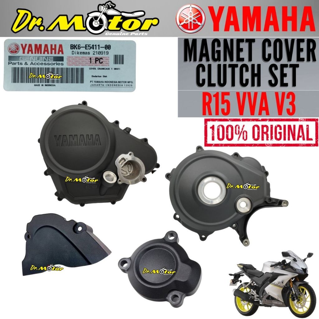 R15 VVA V3 R15M YZF155 YZF R155 Engine Cover Magnet Casing Enjin ...
