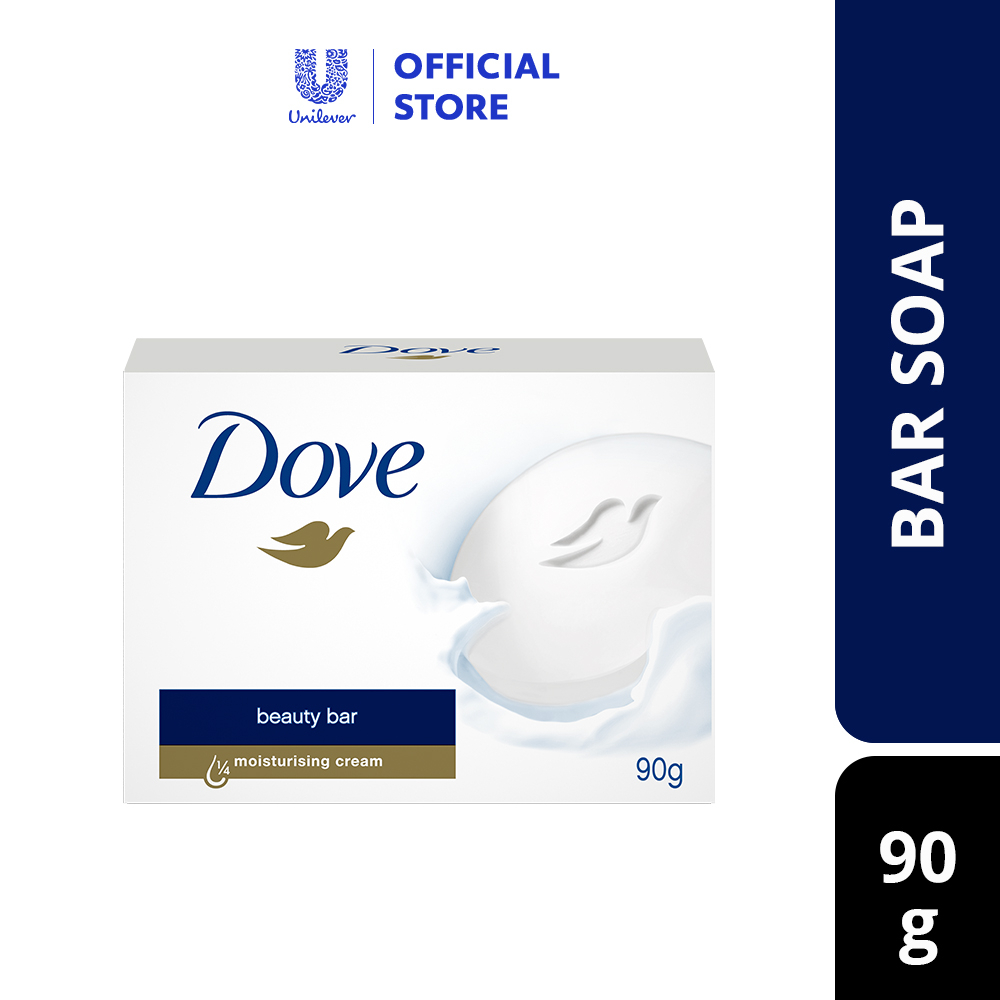 Dove White Beauty Bar Soap 90g Shopee Malaysia