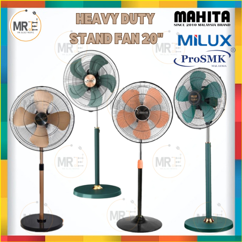 PROSMK MAHITA MILUX Heavy duty stand fan Kipas berdiri Kipas angin ...
