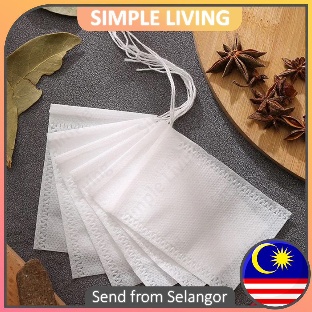 Tea Filter Bag Non-Woven Empty Teabags Seal Filter Disposable Tea Beg ...