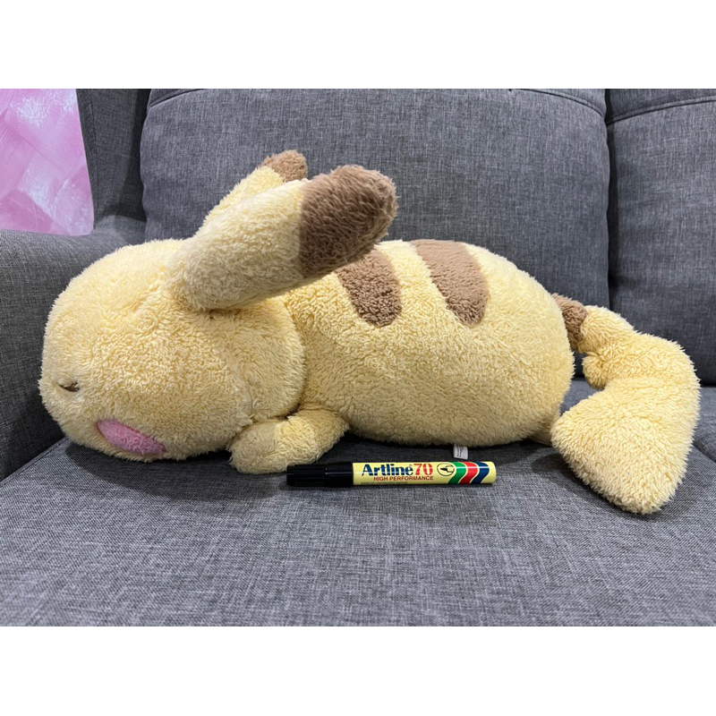 Banpresto 2017 Pokemon Fluffy Sleeping Pikachu plush | Shopee Malaysia