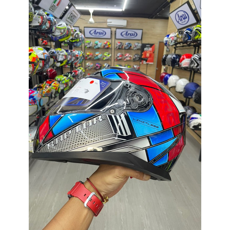 HELMET FULLFACE ARC RAPTOR READY STOCK | Shopee Malaysia