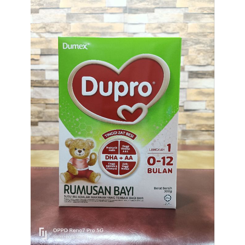 NEW STOCK (EXP 06.01.2026) Dumex Dupro Langkah 1 0-12 Bulan (300g ...