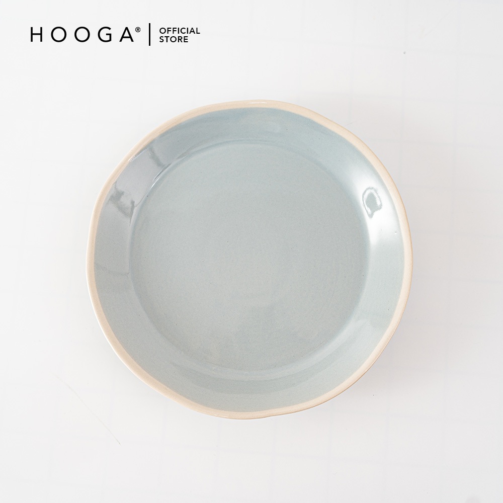 Hooga Fenja Chambray Dream Deep Dinner Plate | Shopee Malaysia