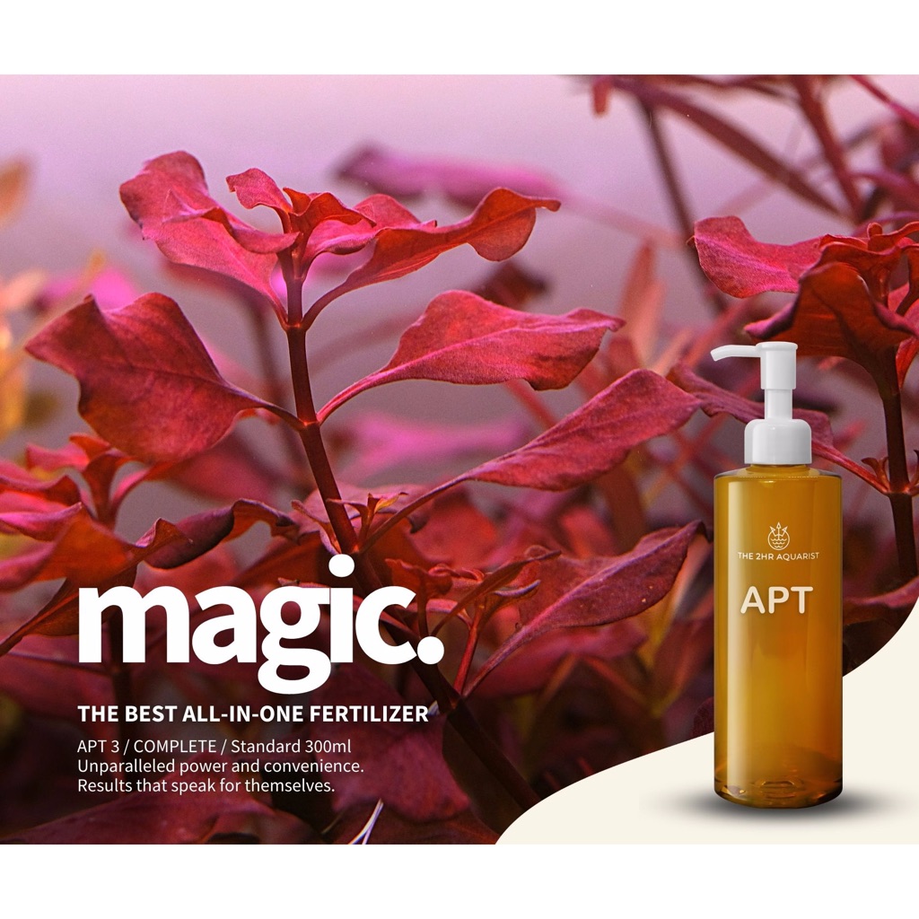 [Official] APT Complete 2Hr Aquarist APT 3 AIO Aquarium Plant Fertilizer Dennis Wong Planted ...