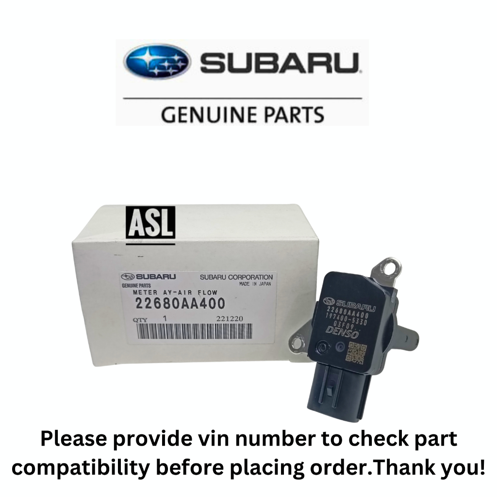 22680AA400 Genuine Subaru BRZ Mass Air Flow Sensor Toyota GT86 | Shopee ...