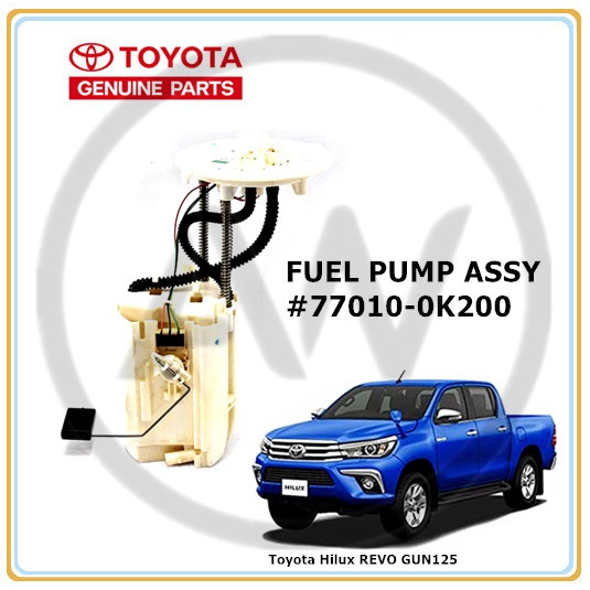 Original Toyota Hilux REVO 2.4D Turbo GUN125 2015-2024 Fuel Pump Assy ...
