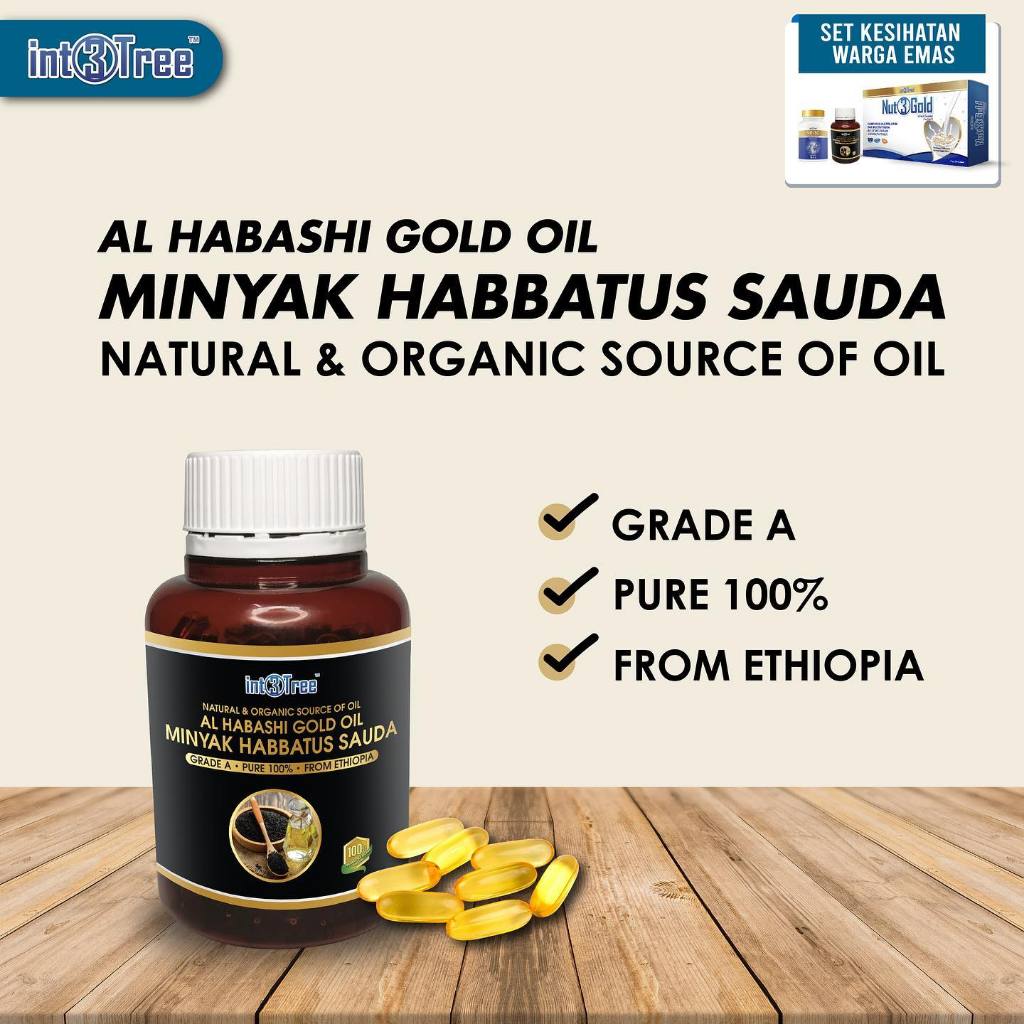 HABBATUS SAUDA ASLI keluaran int3Tree (Oil Capsules) | Shopee Malaysia