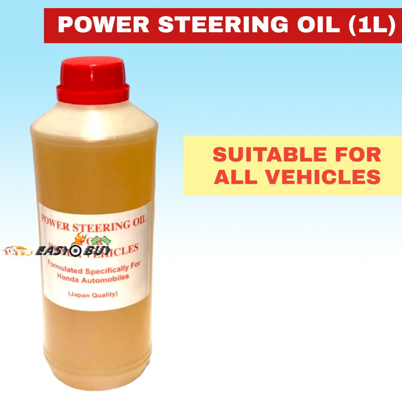 POWER STEERING FLUID OIL 1000ml Honda For all vehicle (1L) | Shopee ...
