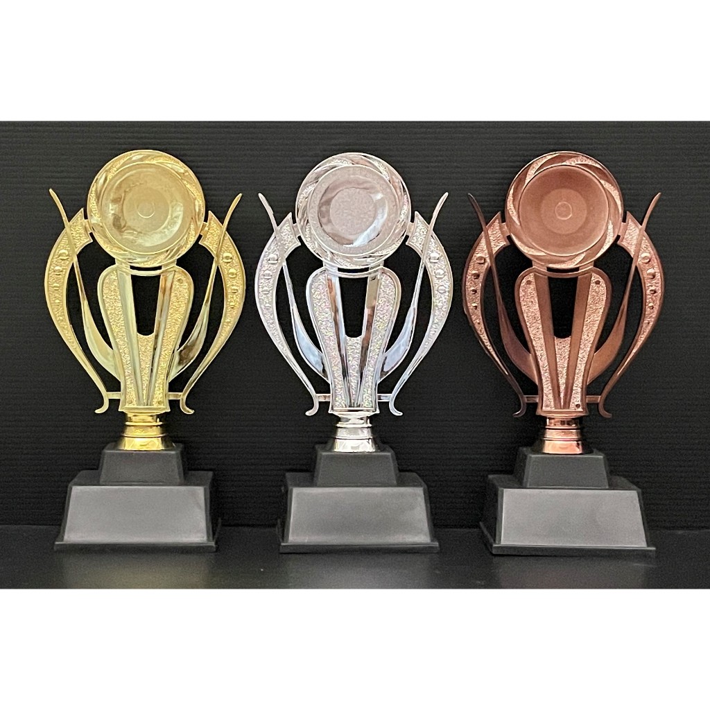SM010 Trofi Plastik Plastic Trophy Screw Medal (Hadiah Sukan Sekolah ...