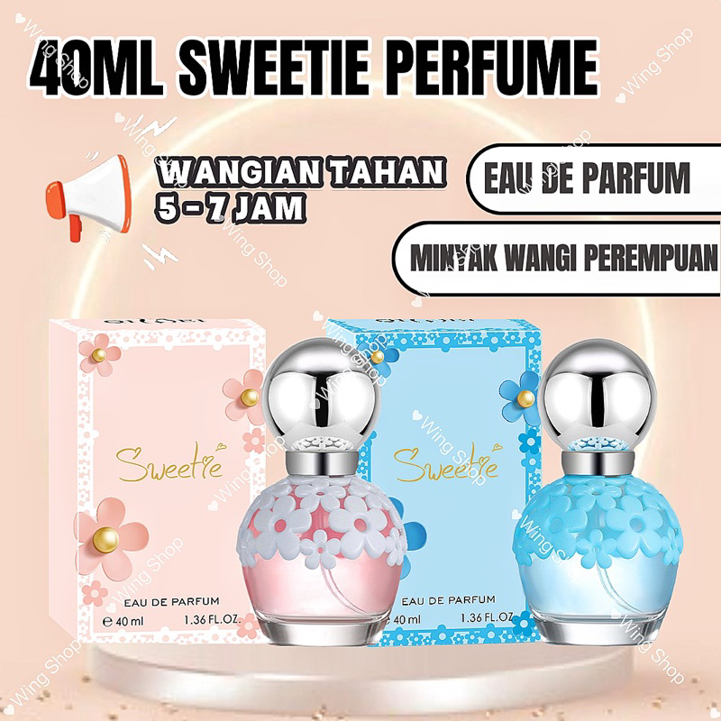 40ML Sweetie Perfume For Women Perfume Floral Eau De Parfum Minyak ...