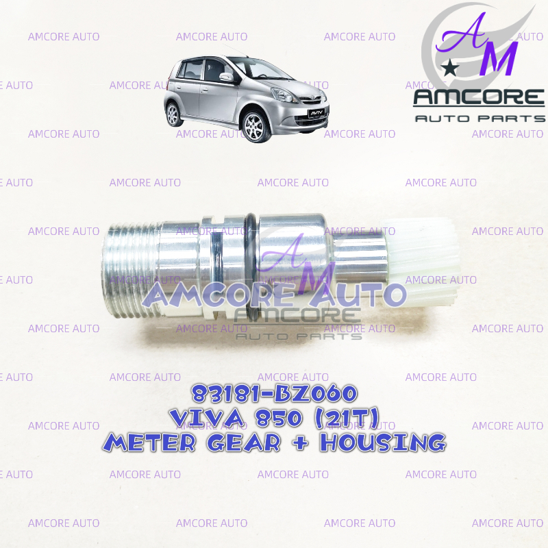 PERODUA VIVA 850 (21T) - SPEEDOMETER GEAR WITH HOUSING / SPEED METER GEAR + HOUSING (83181-BZ060 ...