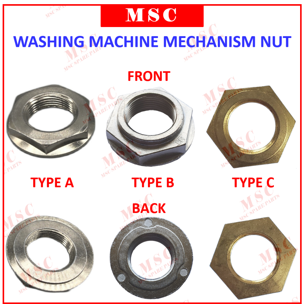 Washing Machine Accessories Mesin Basuh Mechanism Clutch Gear Screw ...