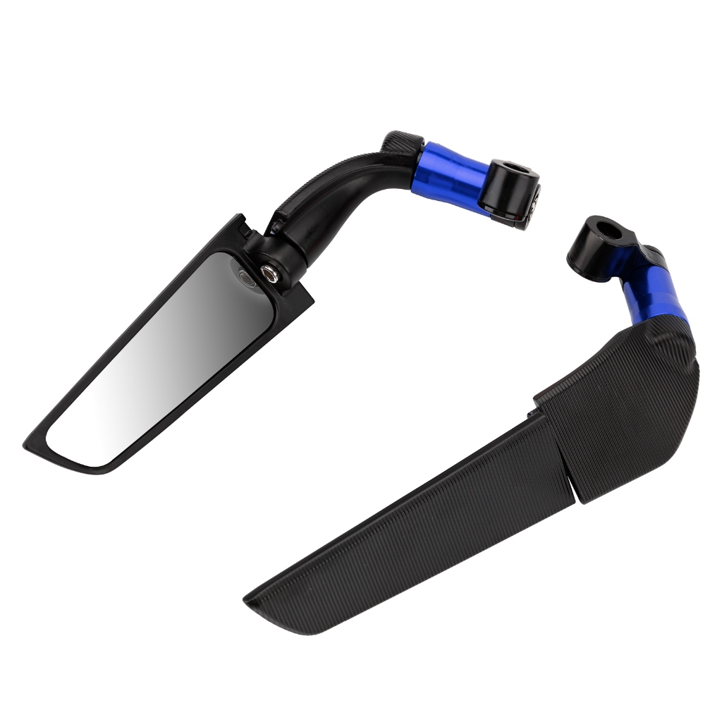 2Pcs Universal Wing/Winglet Side Mirror For Motorcycle KAPCAI Y15ZR ...