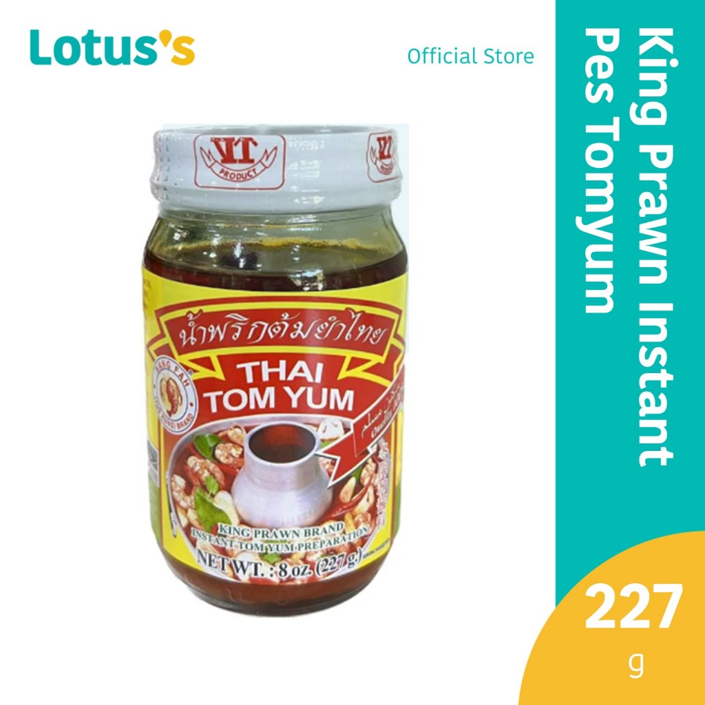 King Prawn Instant Pes Tomyum (227g) | Shopee Malaysia