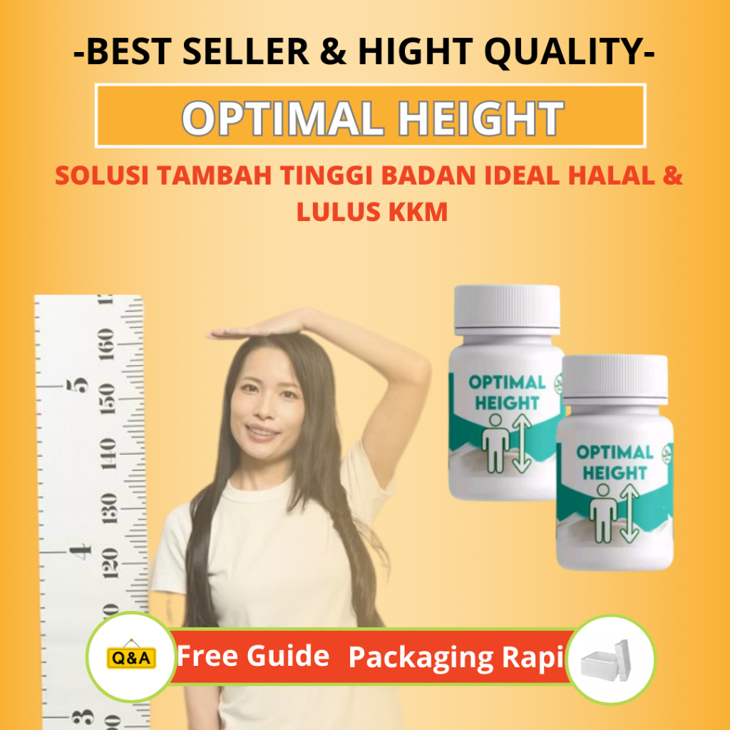 UBAT TINGGI BADAN | OPTMAL HEIGHT | SUPPLEMENT PENINGGI BADAN BERKESAN ...