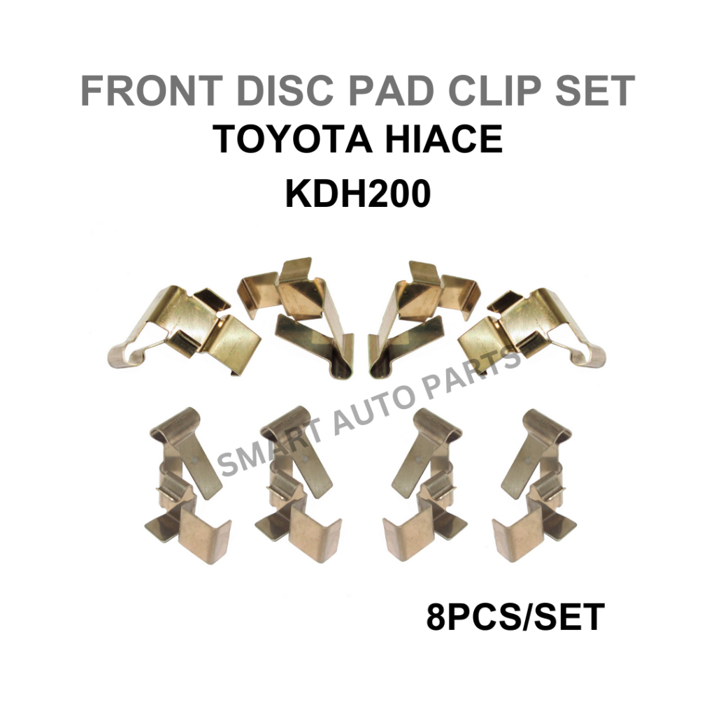 TOYOTA HIACE (KDH200) / NISSAN URVAN (E25) FRONT DISC PAD CLIP (SET ...