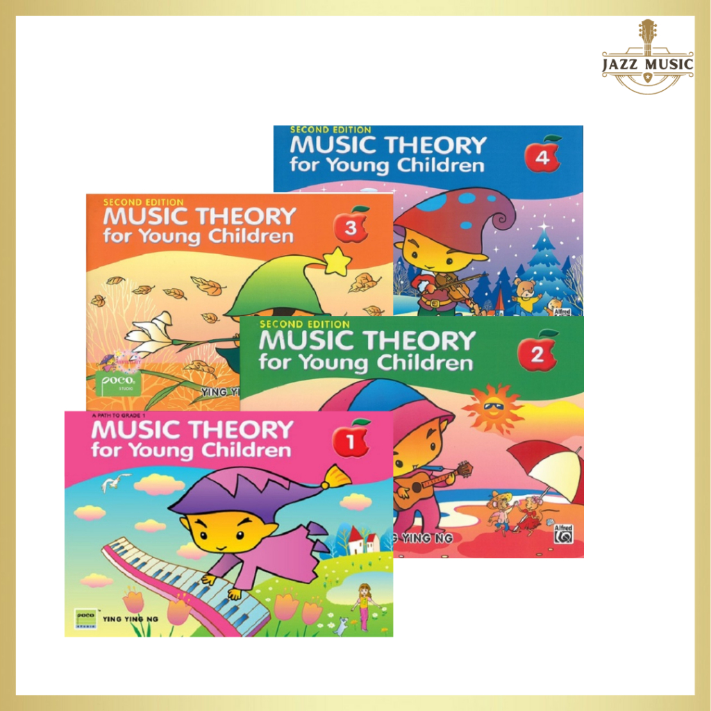 Music Theory For Young Children Level 1, 2, 3, 4 (2nd Edition) by Ying ...
