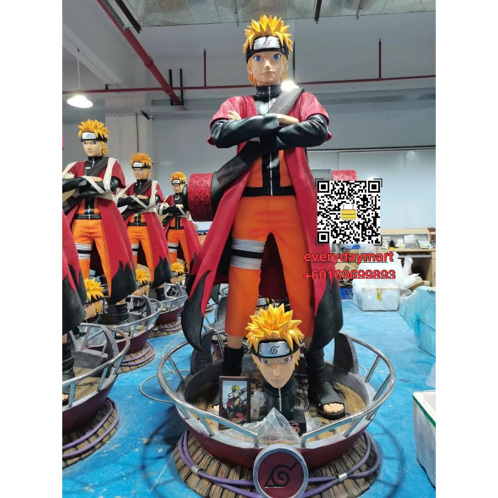 NARUTO🔥LIFE-SIZE UZUMAKI NARUTO🔥STATUES ACTION FIGURE TOYS💥火影忍者1/1漩涡鸣人💥 ...