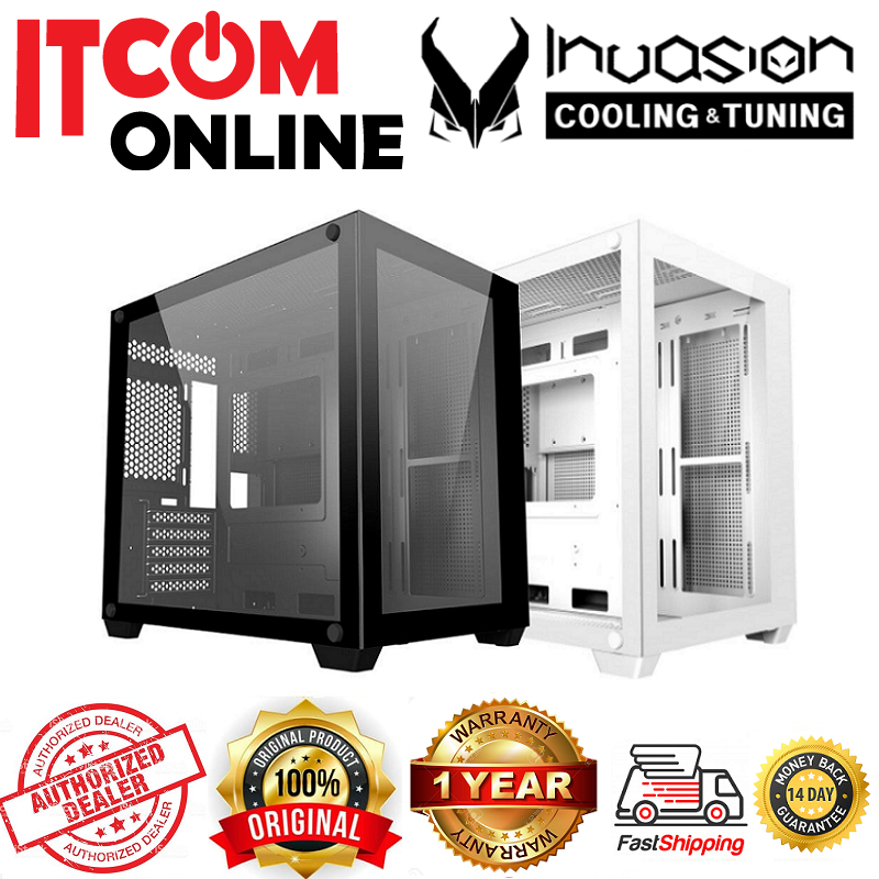 INVASION GT-DB TG MATX CASING BLK/WHT | Shopee Malaysia